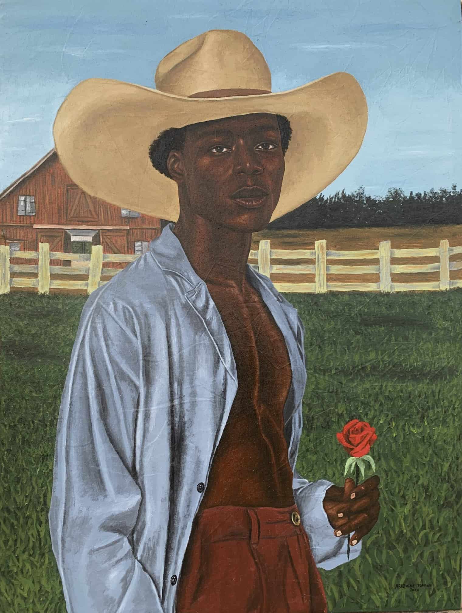 The artwork Act of Love by Tomiwa Arobieke - Espai Cavallers Gallery